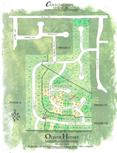 Carrington Map | Oliver Homes, LLC
